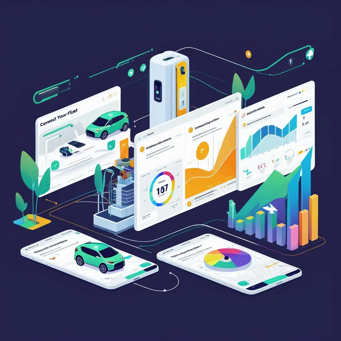 Best EV Fleet Management Software Platform - YoMobility